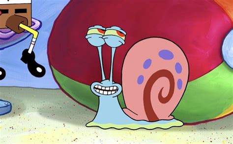 Gary The Snail Smiling