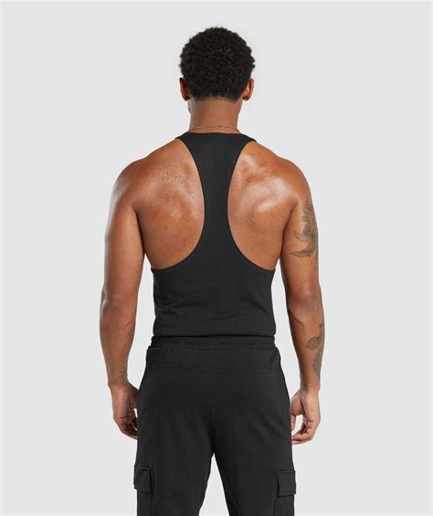 Gymshark React Stringer Black Gymshark