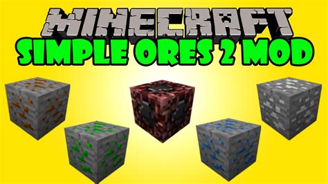 simple ores 2 mod mas minerales minecraft 1 6 4 1 7 2 y 1 7 10