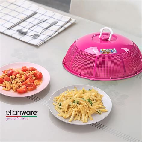 Elianware Reusable Rectangle Plastic Mesh Food Cover Tent Keeping Fresh Serving Dining Meals