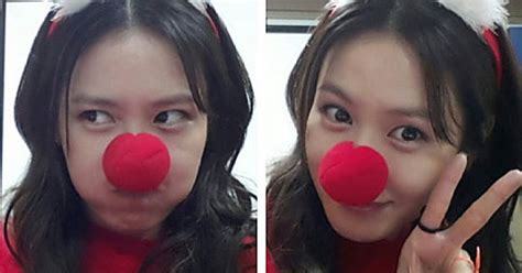 손예진 루돌프 변신 행복한 크리스마스 보내시길