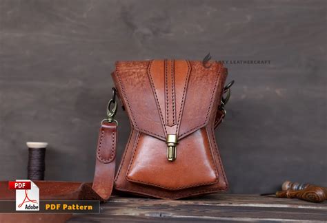 Free Leather Pattern Pdf Leather Belt Pouch Pattern Artofit