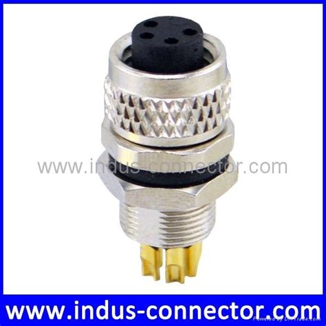 Ip68 M8 Circular Connector M8 Waterproof Connector M8 Indus