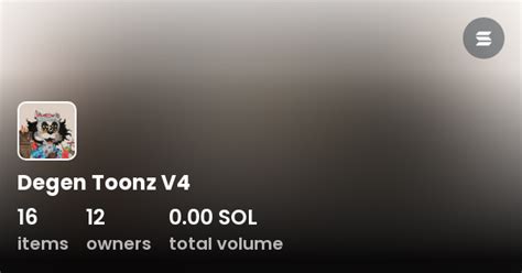 Degen Toonz V4 Collection OpenSea