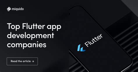 Top 5 Flutter App Development Companies Miquido Blog
