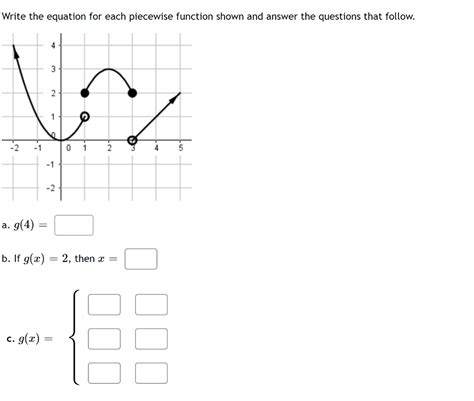 Solved Write The Equation For Each Piecewise Function Shown