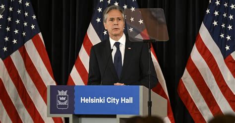 Госсекретарь США Энтони Блинкен в Хельсинки назвал агрессивную войну России против Украины