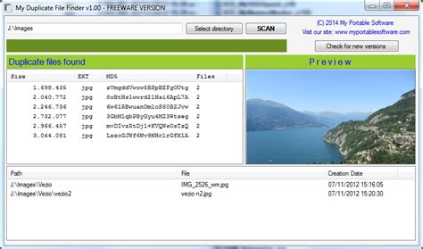My Duplicate File Finder Find Duplicated Images Music Movies Text