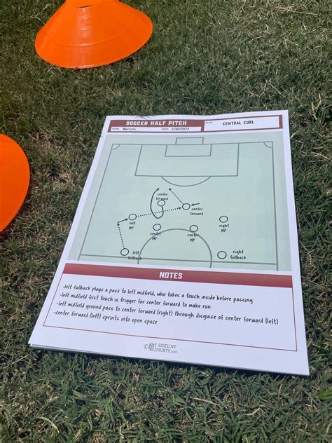 Half Pitch Notepad Sideline Prints