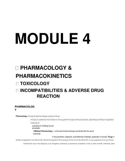 Phle Reviewer Module 4 Pharmacy Board Exam Materials Module 4