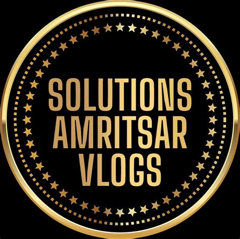 Solutions Amritsar Vlogs Amritsar