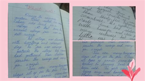 Handwrite Your Assignments Notes With Good Handwriting By Munizu Fiverr