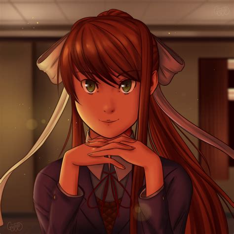 Artstation Monika Fanart