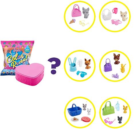 Barbie zwierzątka Color Reveal GPD25 Yupi pl