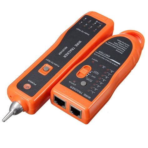 Wire Tracker Cable Tracer BNC RJ45 RJ11 Tracking System for Network LAN ...