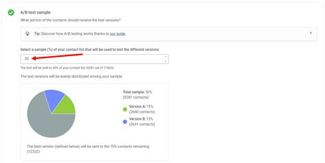 How To Create An A B Test With Your Campaigns Esendex Support