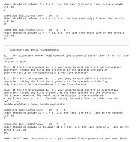 Solved M For Situation Where NO Command Line Arguments Are Chegg