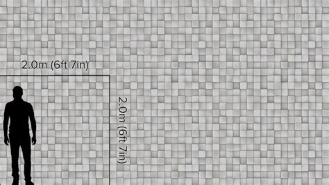 Square Steel Glossy Tile Texture Platinum Poliigon