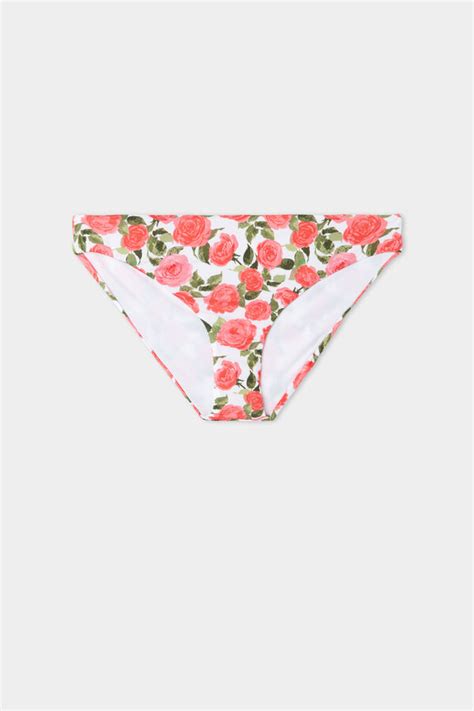 Romantic Roses Classic Bikini Bottoms Classic Women Tezenis
