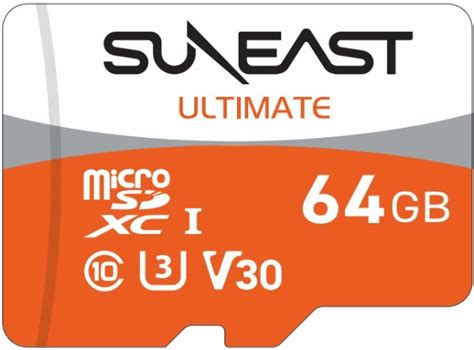楽天ビック｜suneast｜サンイースト Ultimate Orange Series Microsdxc カード 64gb Suneast