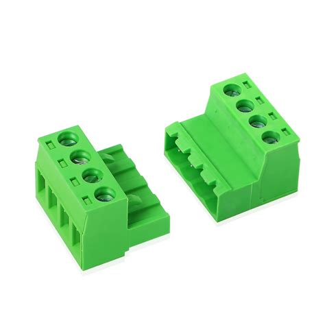 Gintooyun 5 Sets Phoenix Connector 4 Pin 2edgrk 4 Pole 508 Mm