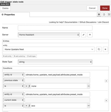 Node Red Trigger State Note Not Working Node Red Home Assistant Community