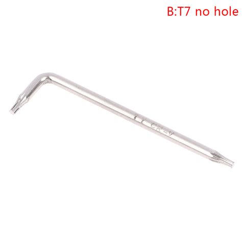 Six Lobe Torx Head Tamper Proof Security Bolt Hole Screwdriver Screw