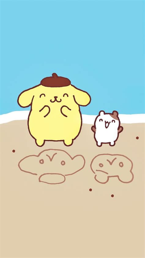 Pin By Alisa1991 On Pompompurin Bg Hello Kitty Iphone Wallpaper