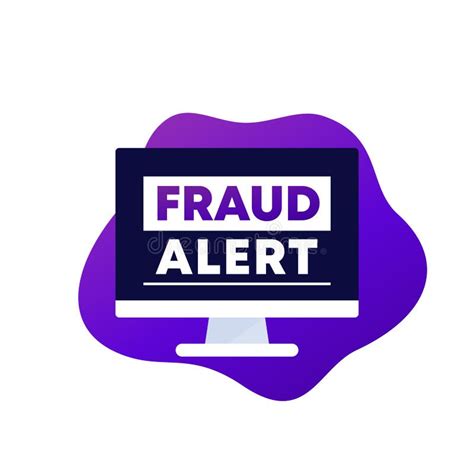 Fraud Alert Vector Design For Web Stock Vector Illustration Of Network Design 321057323