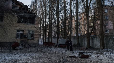 Russia Ukraine War Ukraine Air Defenses Shoot Down Russian Drones But