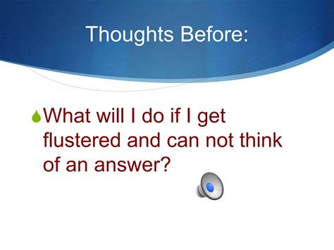 Mock Interview Reflection PPT