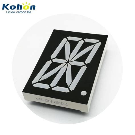 22 Inch 1 Digit 16 Segment Alphanumeric Led Customized Display