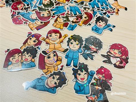【にじさんじ彩虹社】thronezandmii全斷貼紙 同人周邊 同人資訊與創作宣傳、二創同人專屬交流平台 台灣同人誌中心