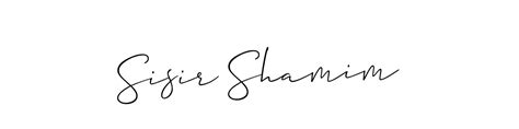 76 Sisir Shamim Name Signature Style Ideas Professional Electronic