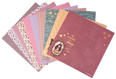 Gorjuss Wonderland 8x8 Inch Scrap Paper Set Gor Wl Ps22 Paperpadsnl