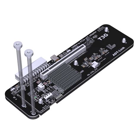 Jmt Adt Ut3g Usb4 0 Docking Station 64g Pcie4 0x4 To Laptop Graphics