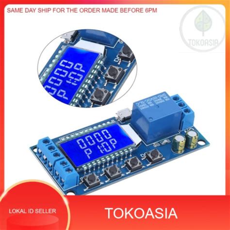 Jual Jual Xy Lj02 Cycle Trigger Delay Timer Switch Relay Module With
