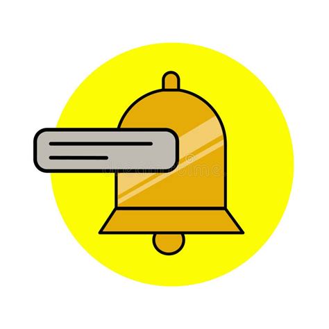 Illustration Vector Of Notification Icon Social Media Element User Interface Sign Eps Ui Ux