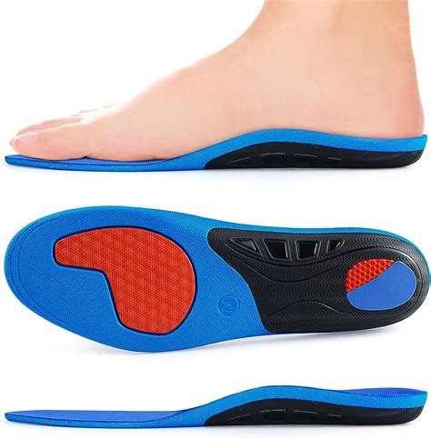 Plantar Fasciitis Relief Orthotic Insoles Gel Arch Support Insoles