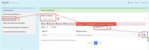 hrweb ph help center how to add new salary information