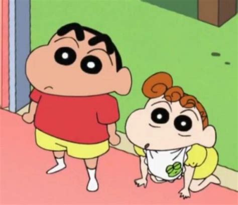 평소엔 장난기 넘치다가도 짱아 앞에서는 한없이 다정한 ‘동생 바보 짱구 귀여운 만화 배경화면 만화 배경화면 귀여운 디즈니 그림