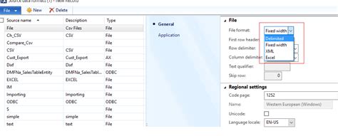 Ax Technical Blog Data Importexport Frame Work In Ax 2012
