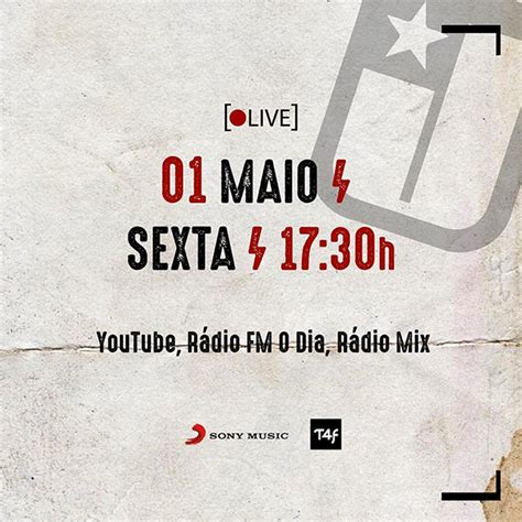 Jota Quest anuncia live Dias Melhores para o dia º de maio Rádio Mix FM