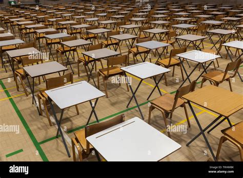 Gcse Exam Room Hi Res Stock Photography And Images Alamy