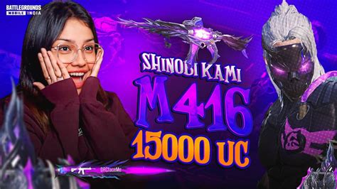 New Shinobi Kami M416 Crate Opening🔥13000uc Faceme Gaming Youtube