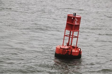 Premium Photo Close Up Of Red Floating On Sea