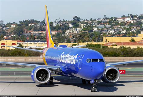 N8716B Southwest Airlines Boeing 737 8 MAX Photo By Urs Hess ID