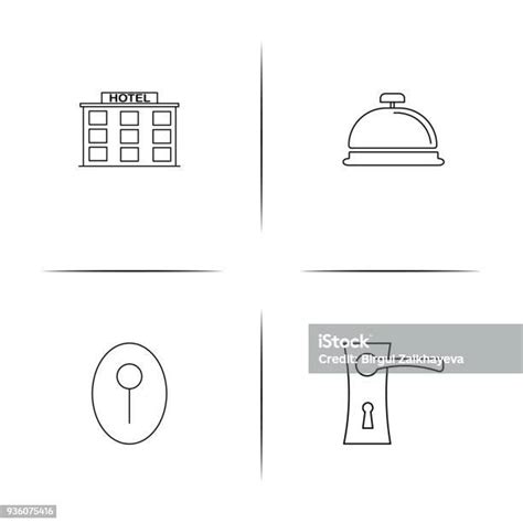 旅行簡單線性圖示集簡單大綱圖示向量圖形及更多圖示圖片 圖示 插圖 方形 Istock