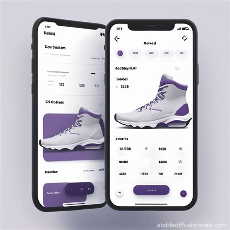 Ai Based Custom Sneaker Ordering System Ui Stable Diffusion Online