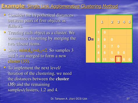 Ppt Cluster Analysis Lecture 07 08 Powerpoint Presentation Free Download Id5998856